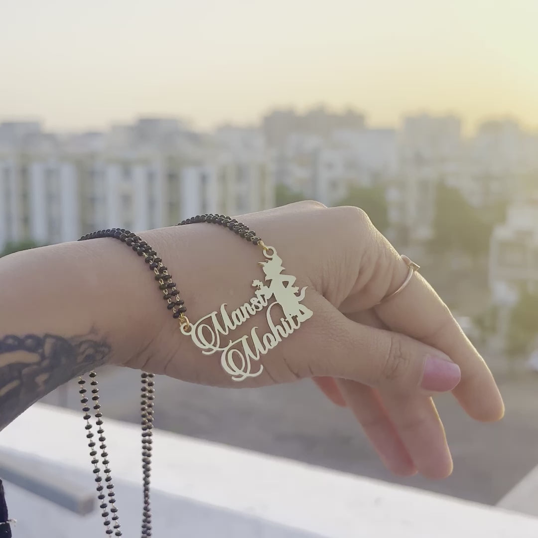 Tom And Jerry Couple Name Necklace – Glamorizee